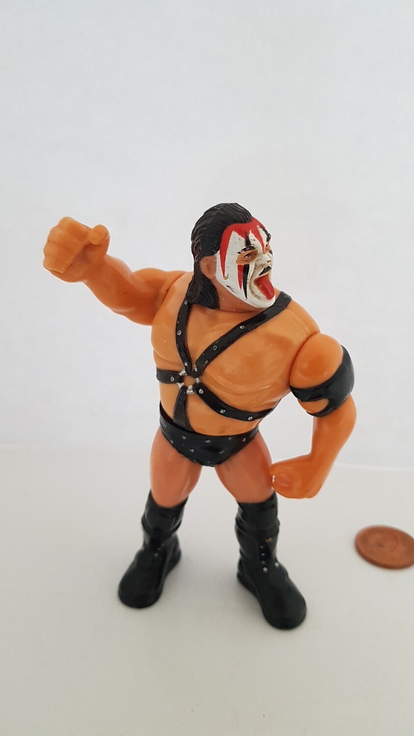 WWF WWE 1990's Hasbro Wrestling Figure. Demolition Crush (WWF25)