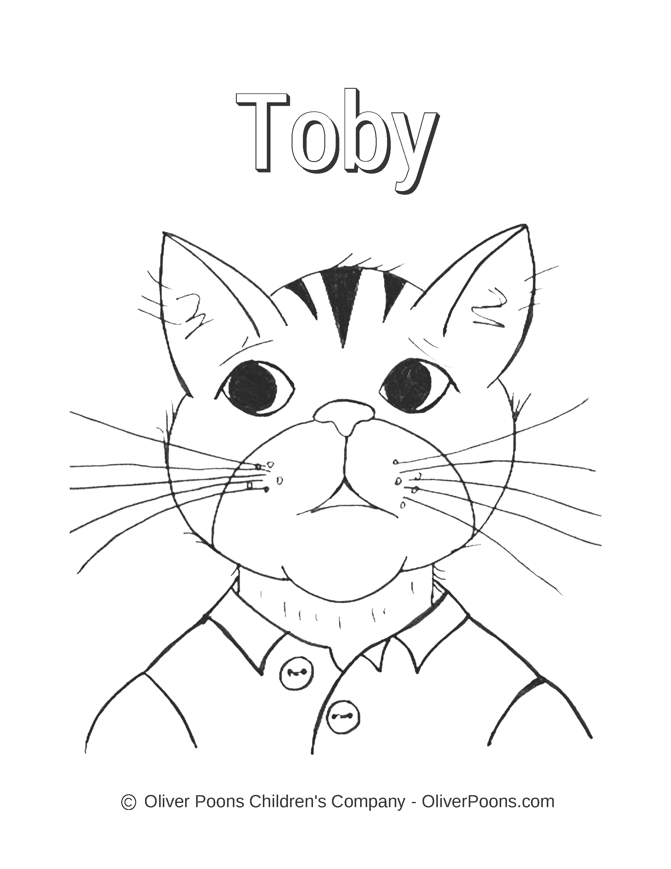 Oliver Coloring Pages