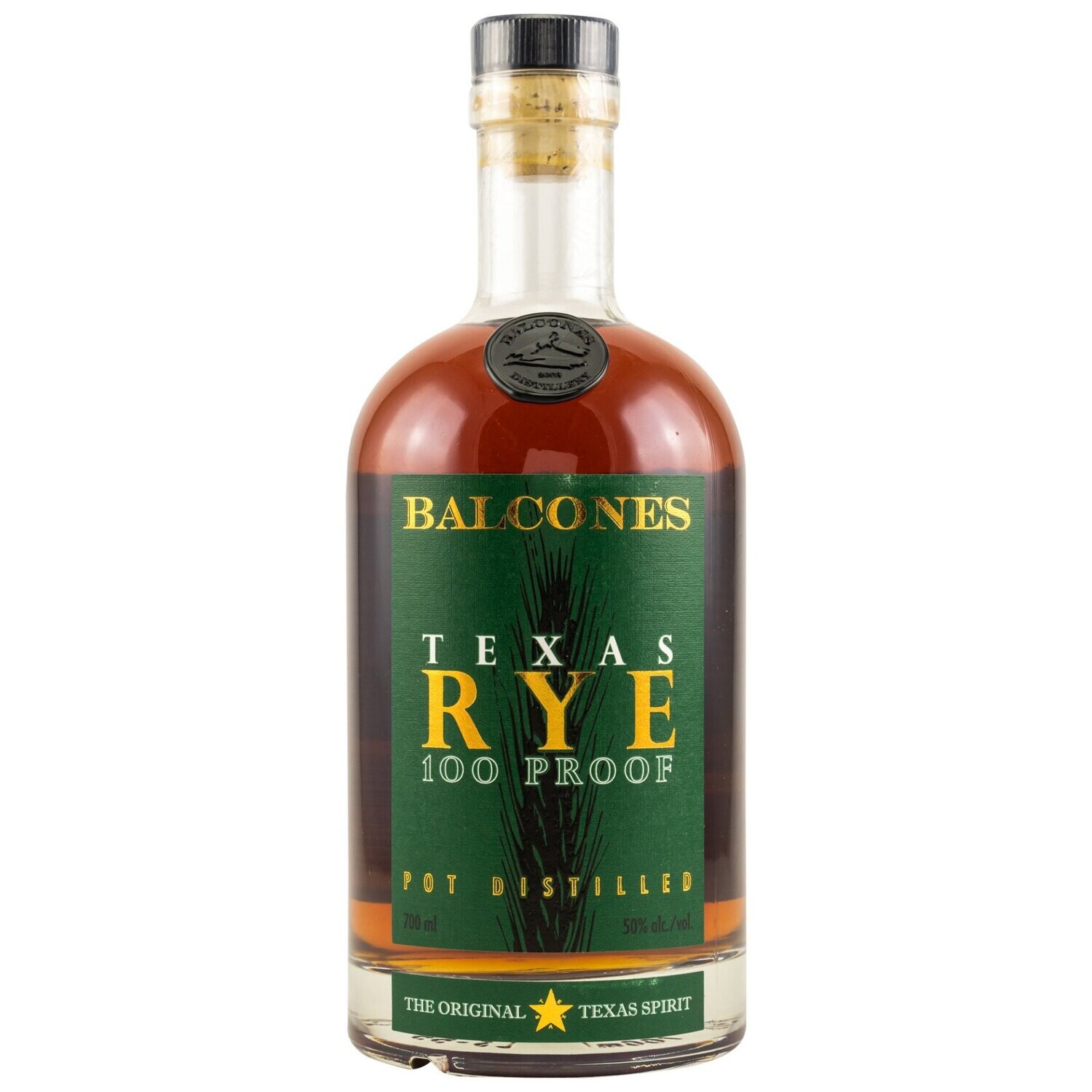 Balcones Texas Rye 100 Proof