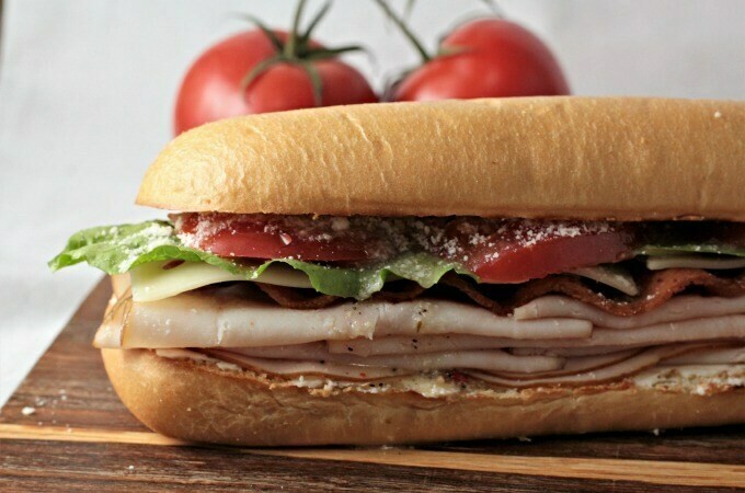 Ultimate Turkey Club Hoagie