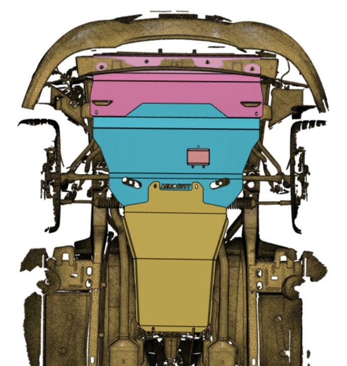 UNDERBODY PROTECTION BASH PLATE : HOLDEN COMMODORE (VX/VT)