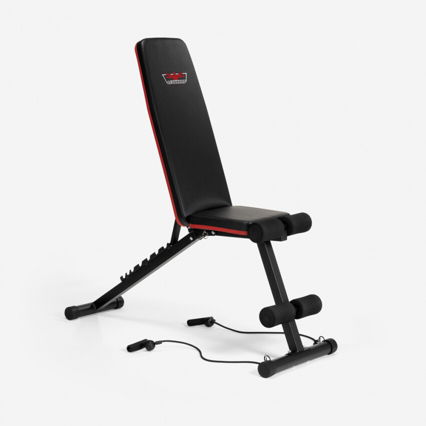 Banco Multifuncional Reclinable/Inclinable con 7 posiciones de ajuste ...