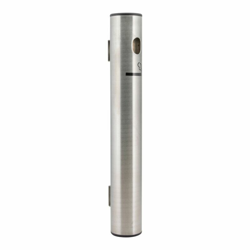 Smokers Pole Wall Mounted Brushed Steel ropes posts retractable ...