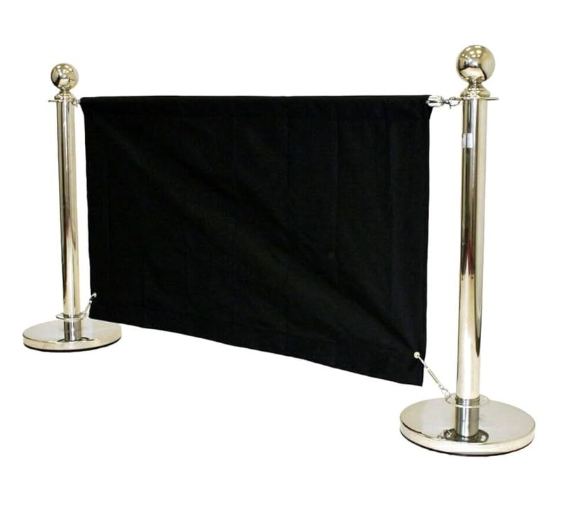 Café Barrier System ropes posts retractable barriers queue queuing ...