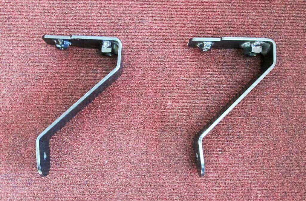 1965-1966 Hood Pin Brackets | Mustangs to Fear - Store - Mustangs to Fear