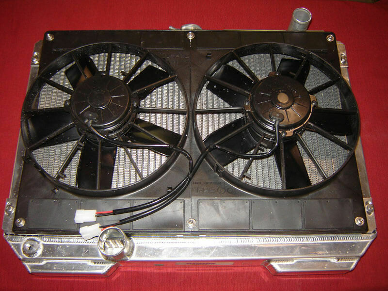 1965-1966 Aluminum Radiator w/Fans | Mustangs to Fear | Store ...