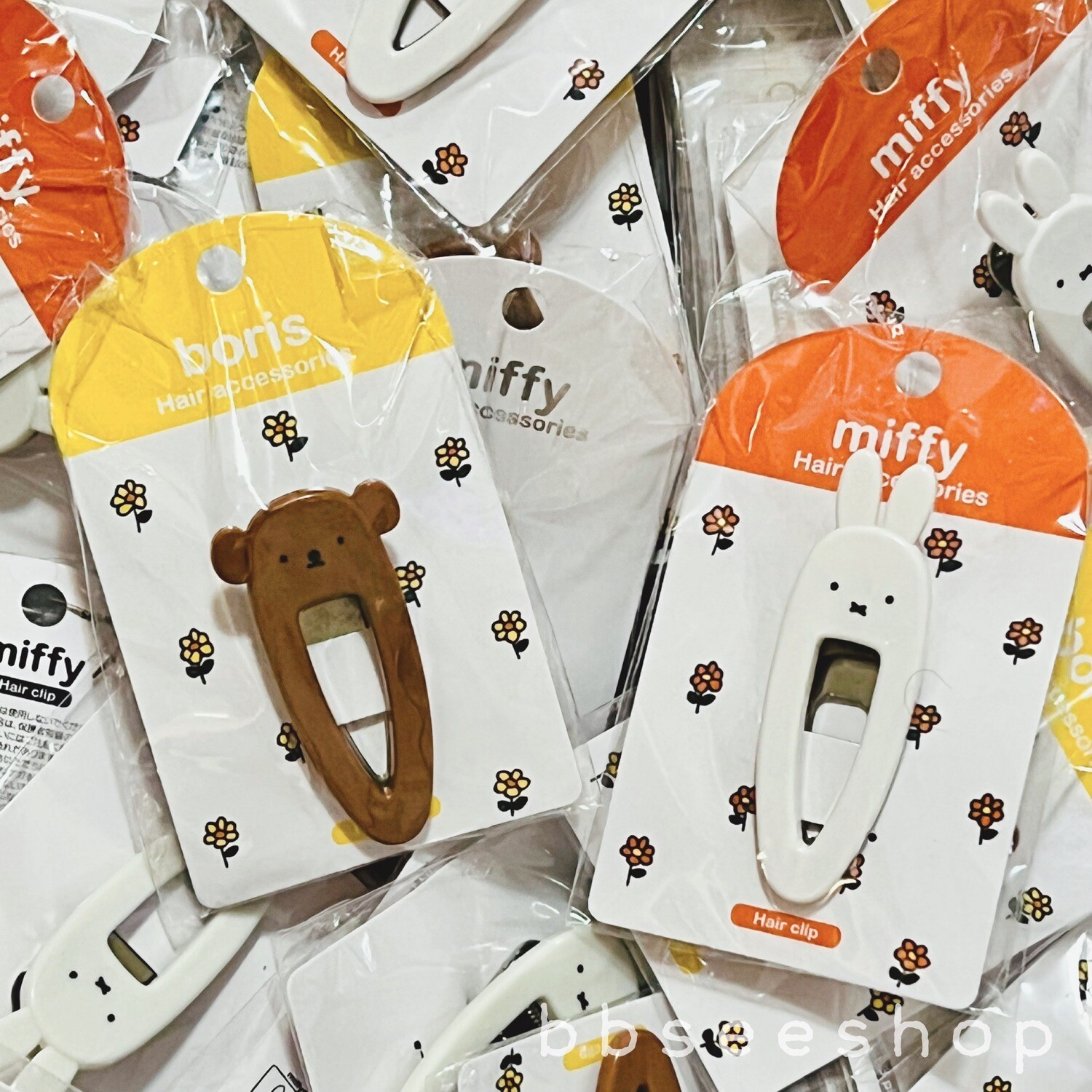 Miffy hair clips - Miffy / Boris (多款)