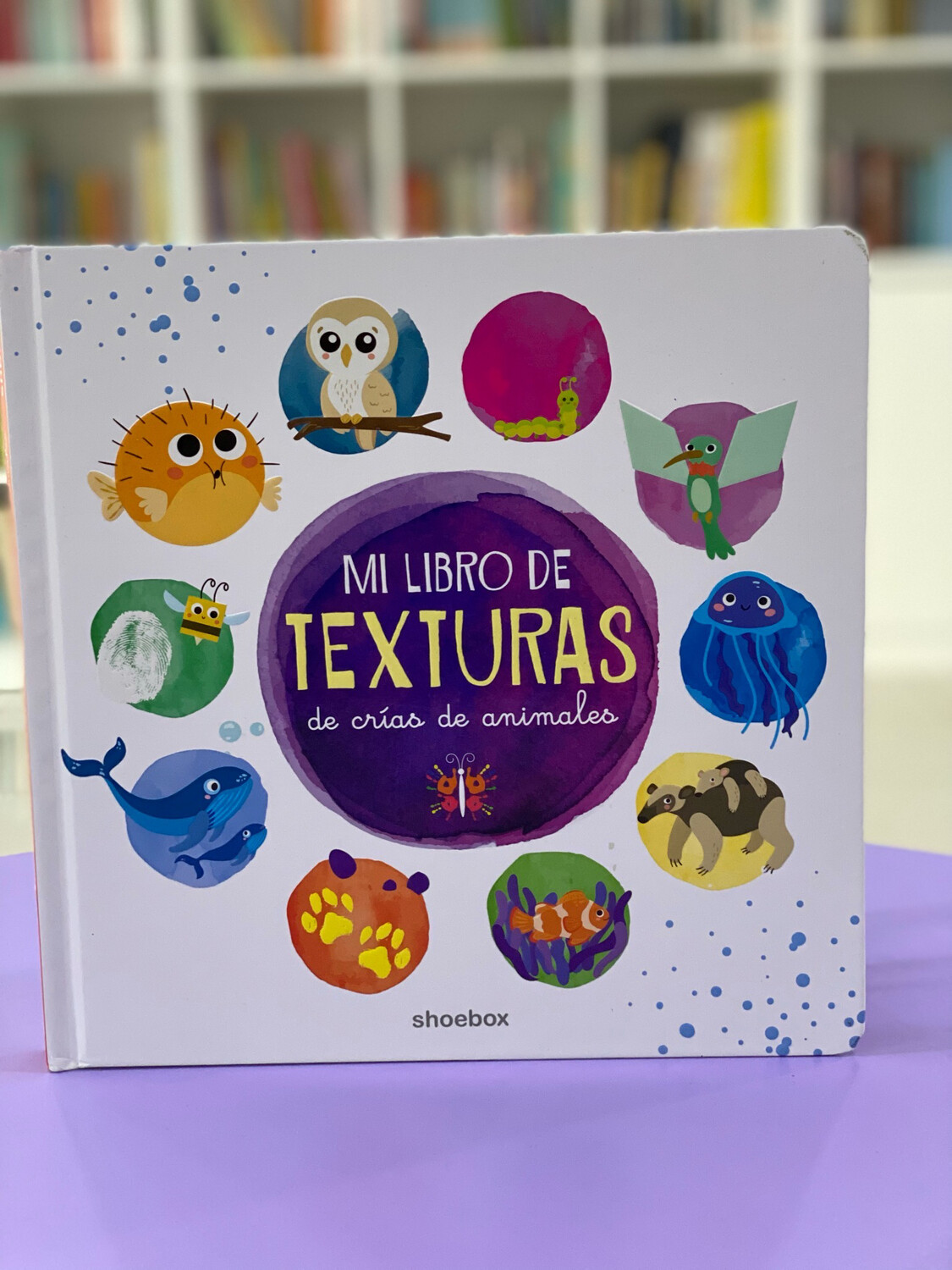 Mi libro de texturas de crías de animales