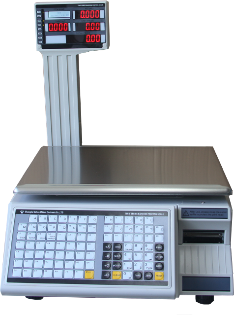 4POS TM-F Barcode printing scale with customer / pole display