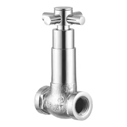 PD - Shower Lock Off - Chrome Star Pillar (Stop Cock) - ISCA #4173/NLB