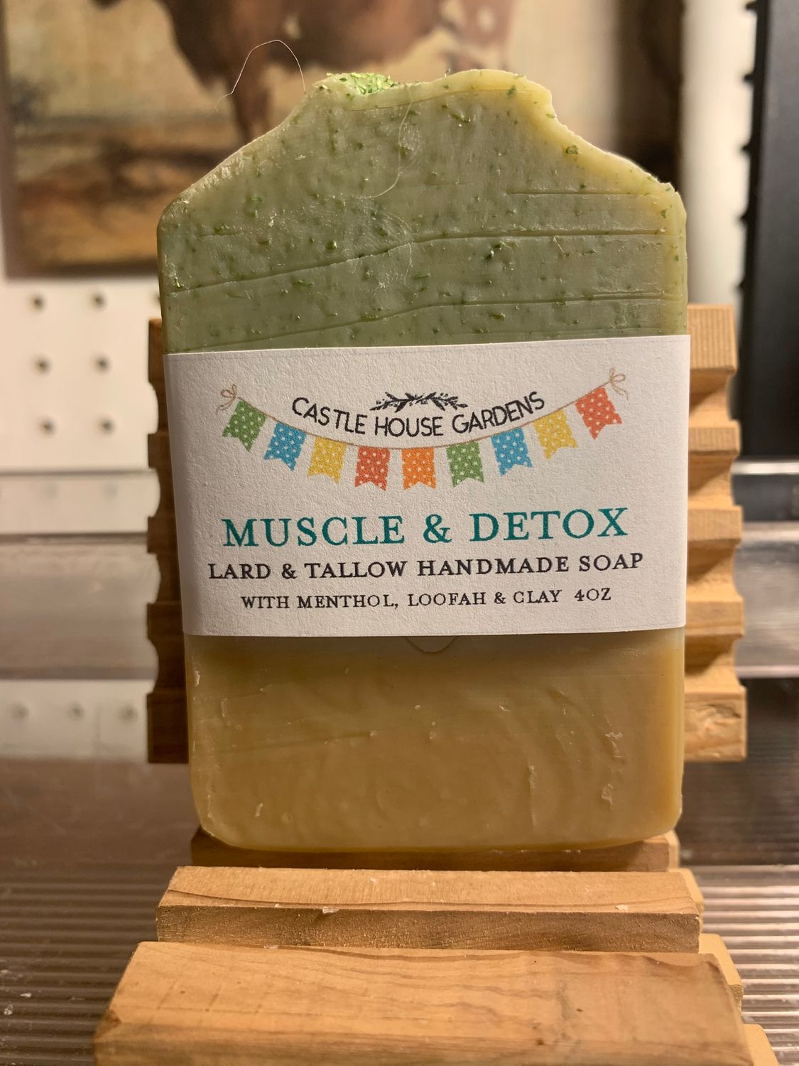 Muscle & Detox Soap – Store Handmade by Lisa