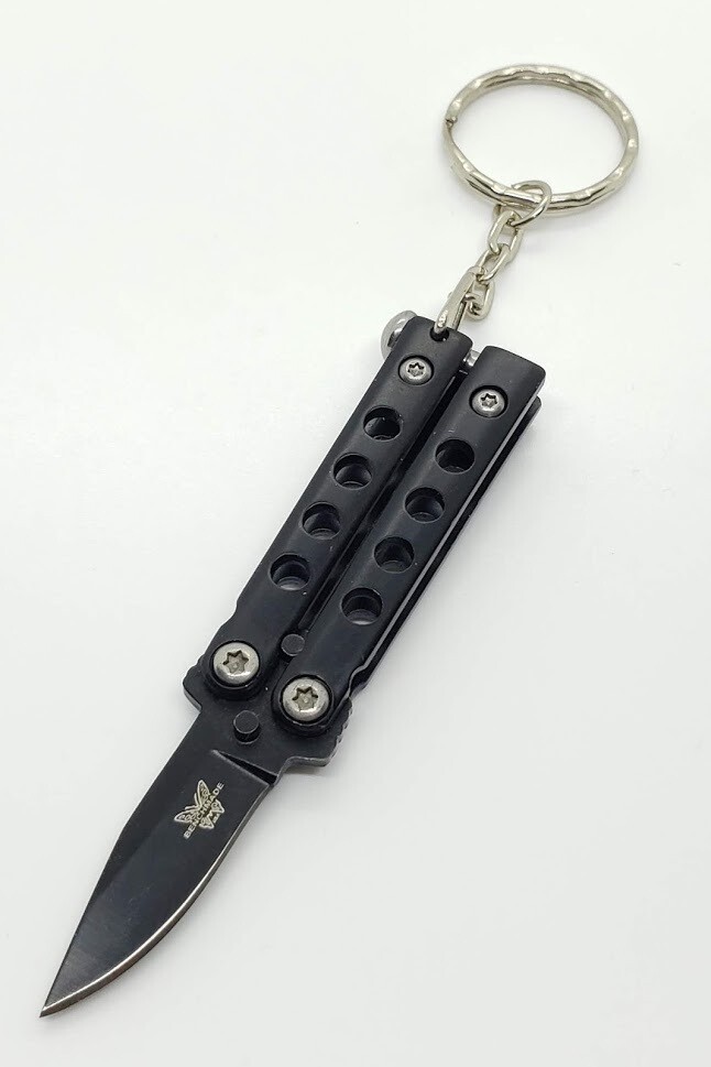 MINI BUTTERFLY / BALISONG KNIFE - GOLD