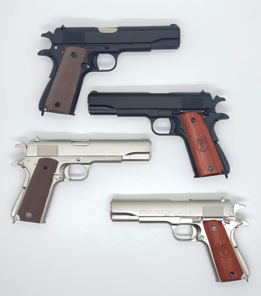 New! Alloy Army 2022 1:2 Colt 1911 .45 PISTOL GUN - Moving Slide ...