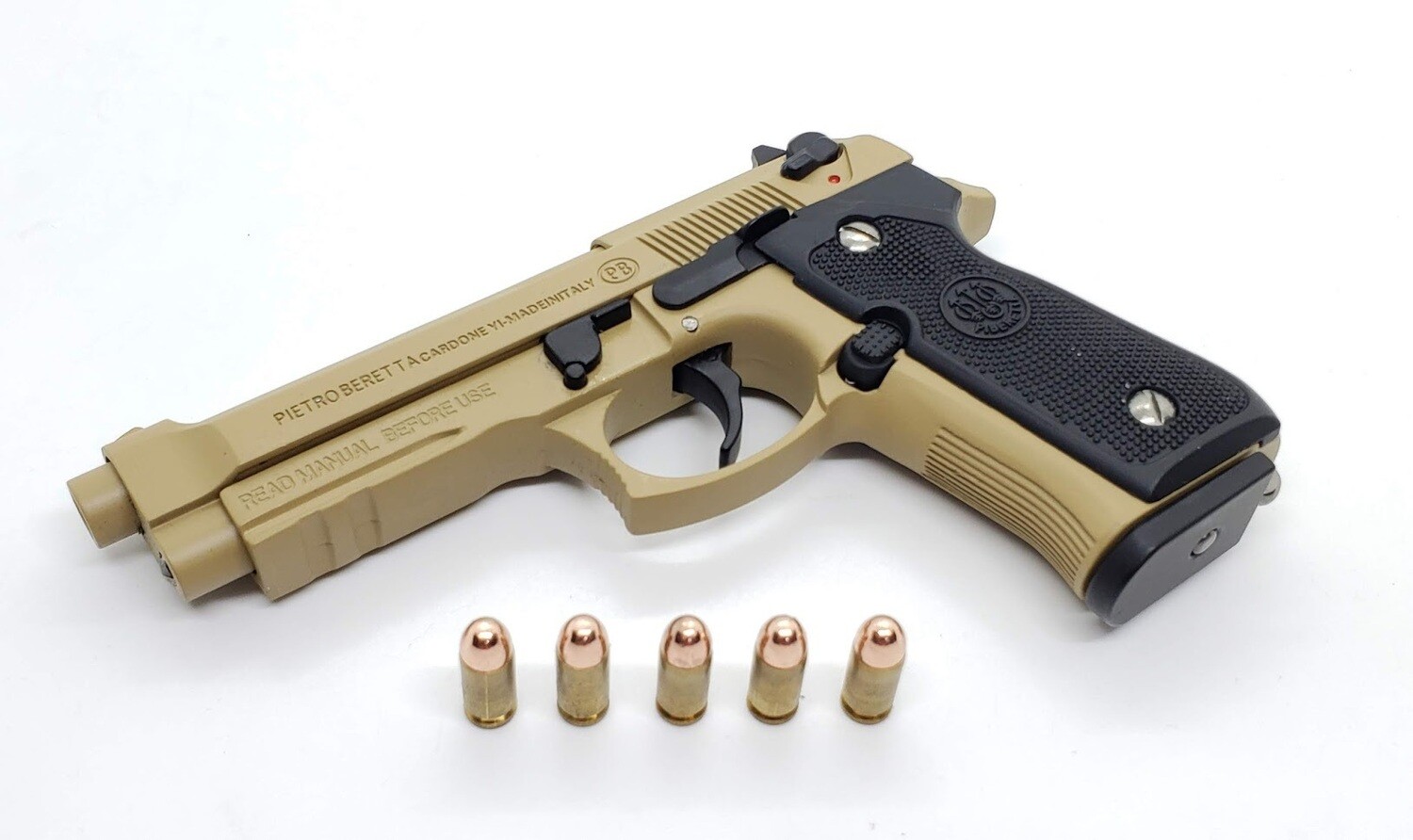 SEIKO ADVANCED UPGRADED! Beretta M92 Shell Eject COLLECTORS Toy Gun ...