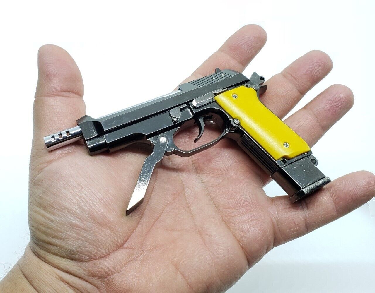 Rare Beretta 93r 2022 Shell Eject Replica Toy Gun 1 2 Pistol Gun Moving Slide Removable