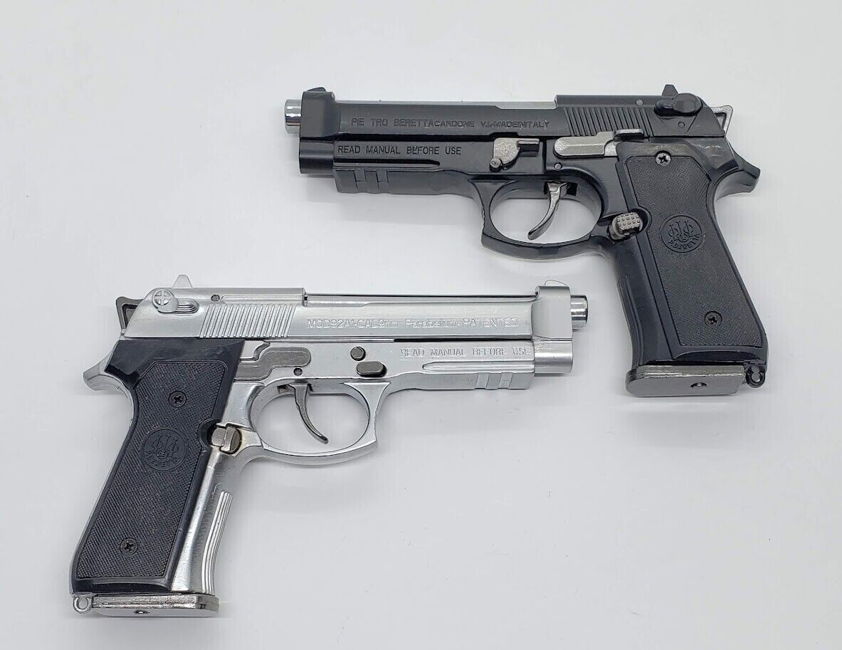 METAL ARMY Beretta M92A1 Shell Eject REPLICA Toy Gun PISTOL 2022 1:2 ...