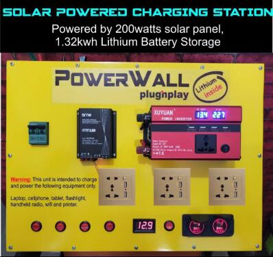 Solar Powered Charging Station