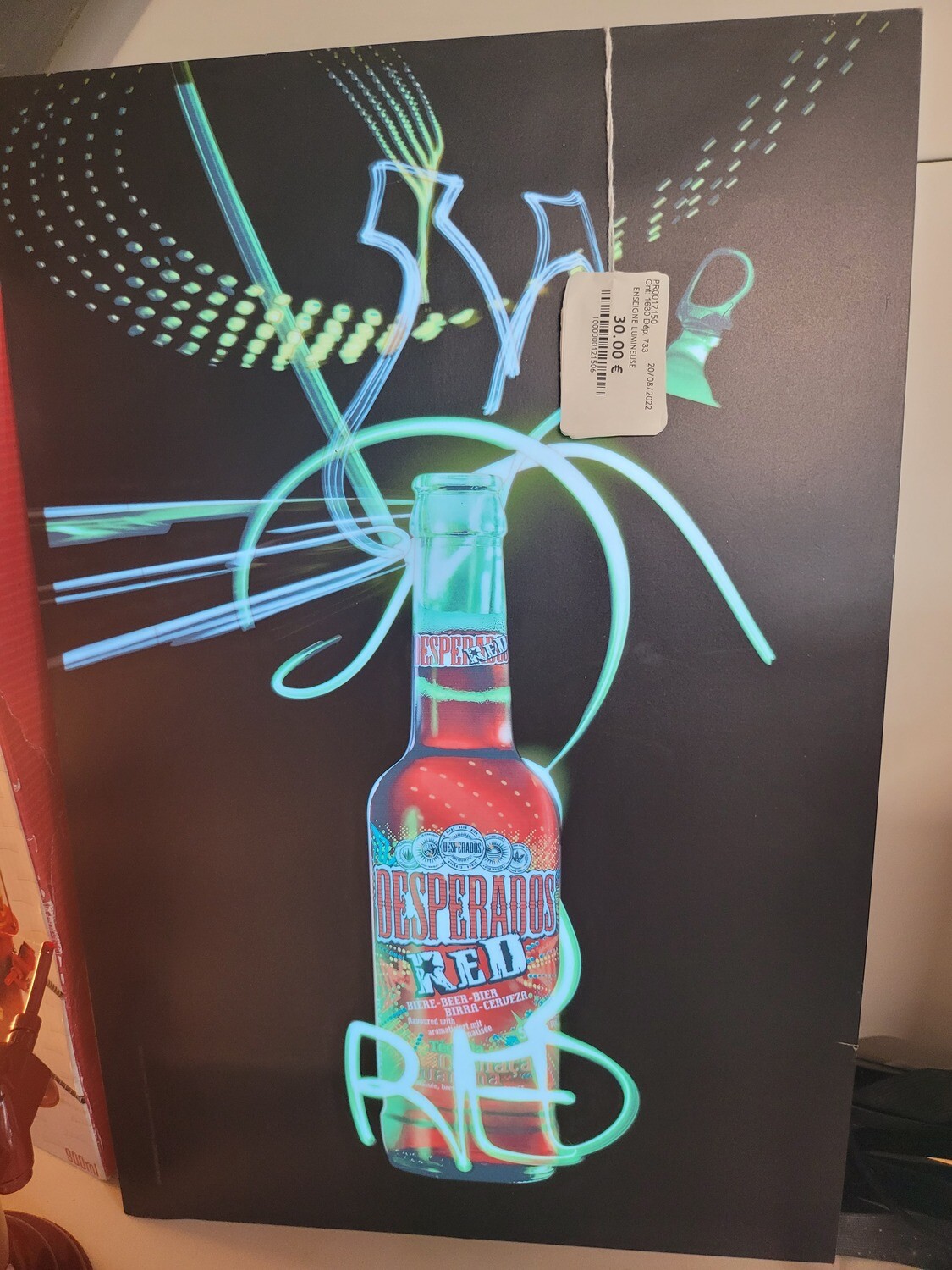 ENSEIGNE LUMINEUSE DESPERADOS