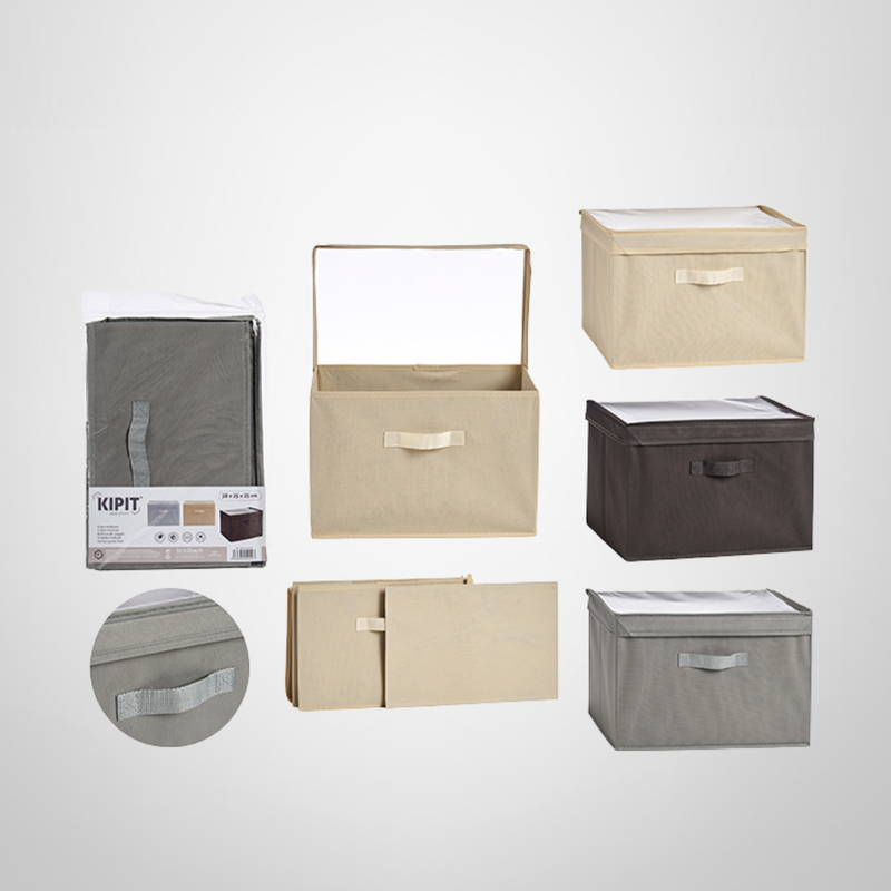 Caja Plegable de TNT 38x25x25cm 3 Colores
