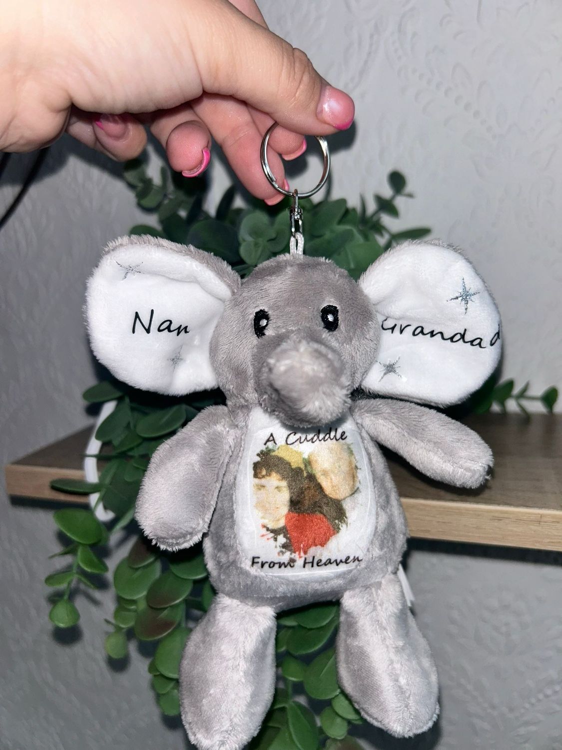 Memorial Ellie Bear Keyring