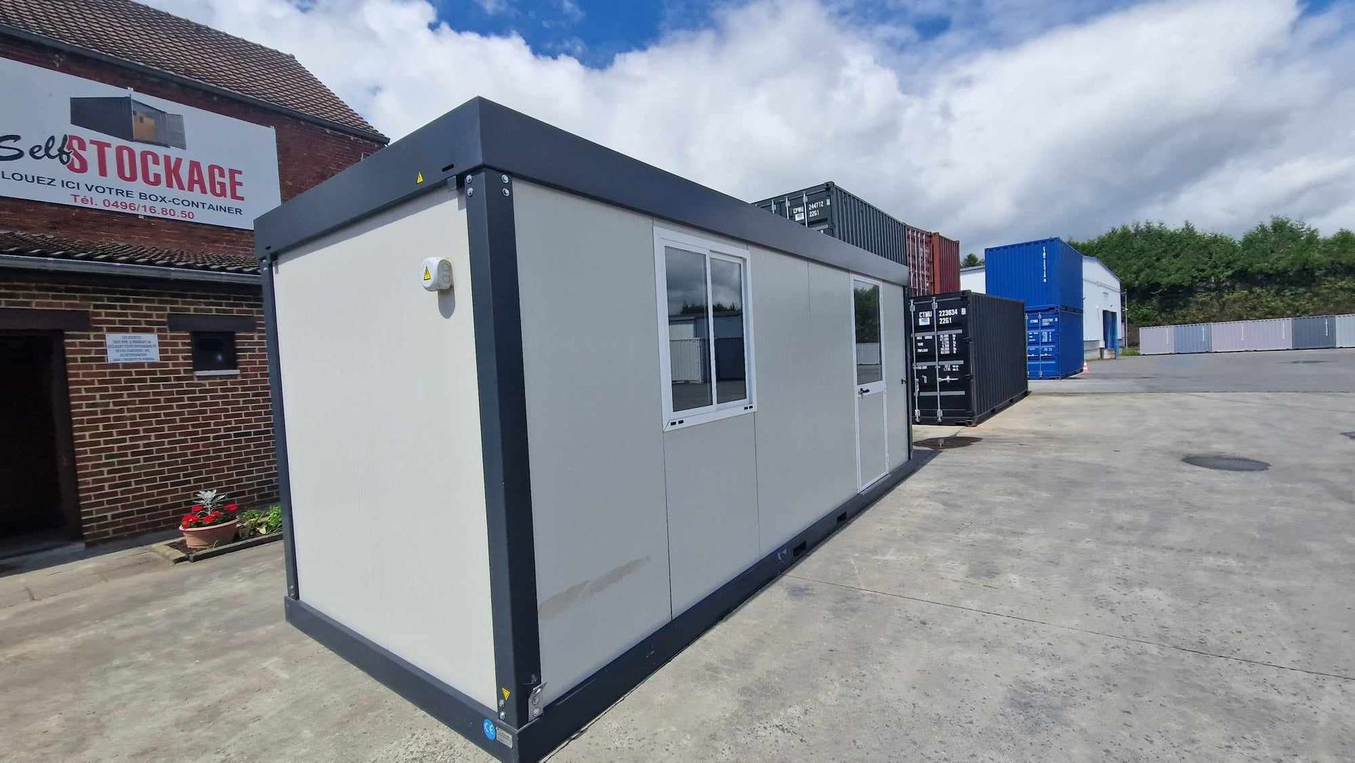 Containers Bureaux Units Services hainaut wallonie