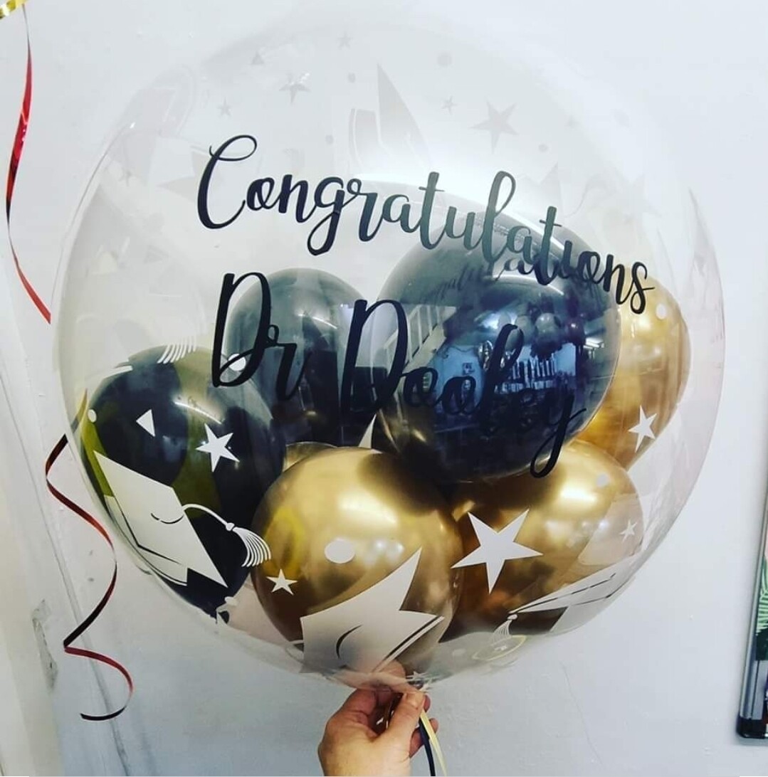 Graduation/exam results bubble balloon