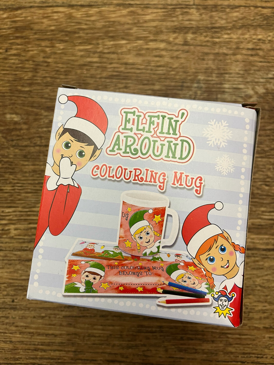 Elf Colour Your Own Cup