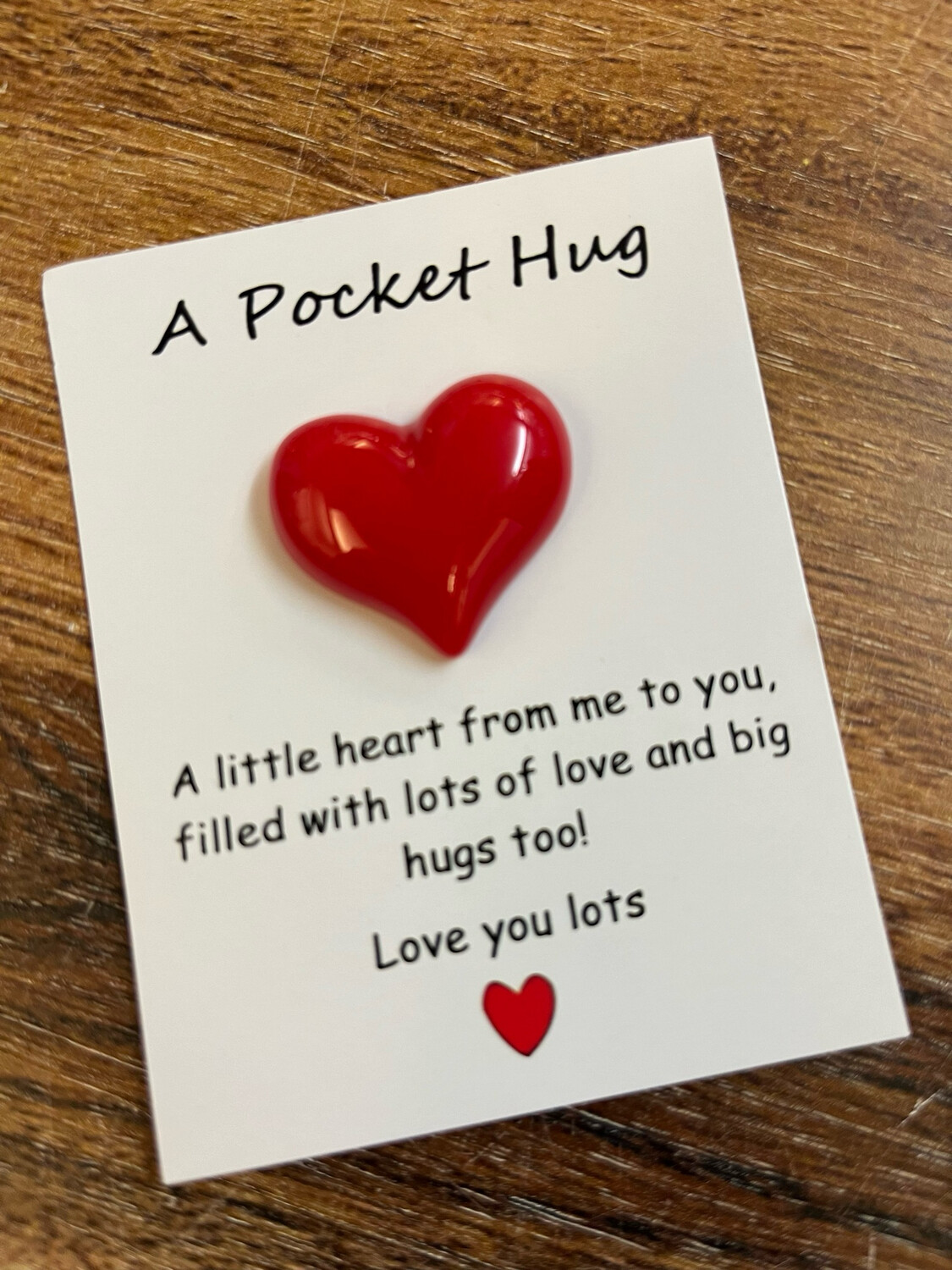 Red Heart - Pocket Hug