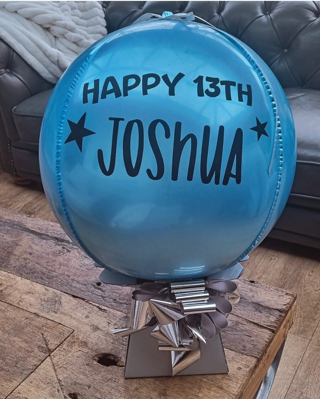 Money balloon personalised