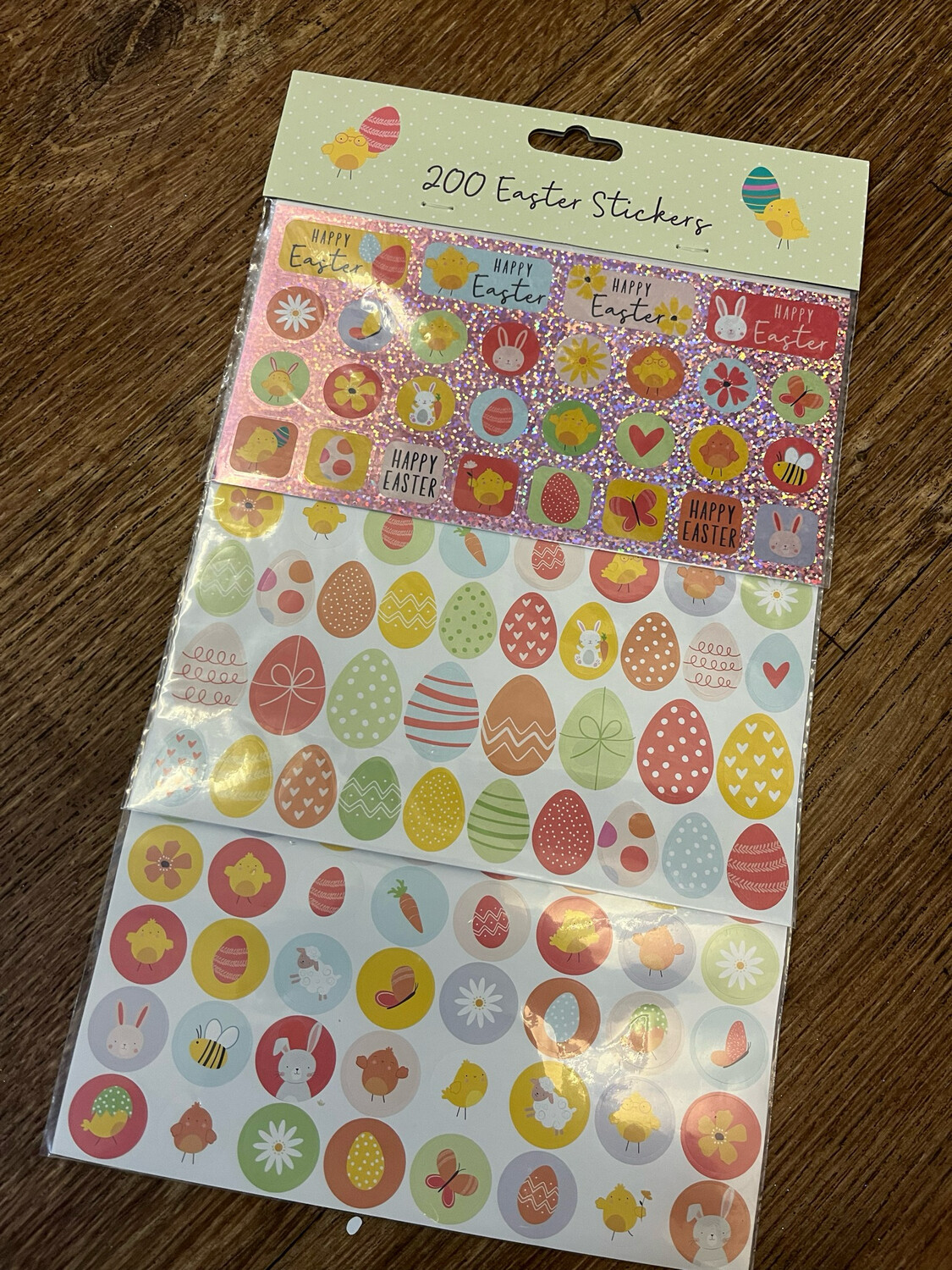 200 Easter Stickers