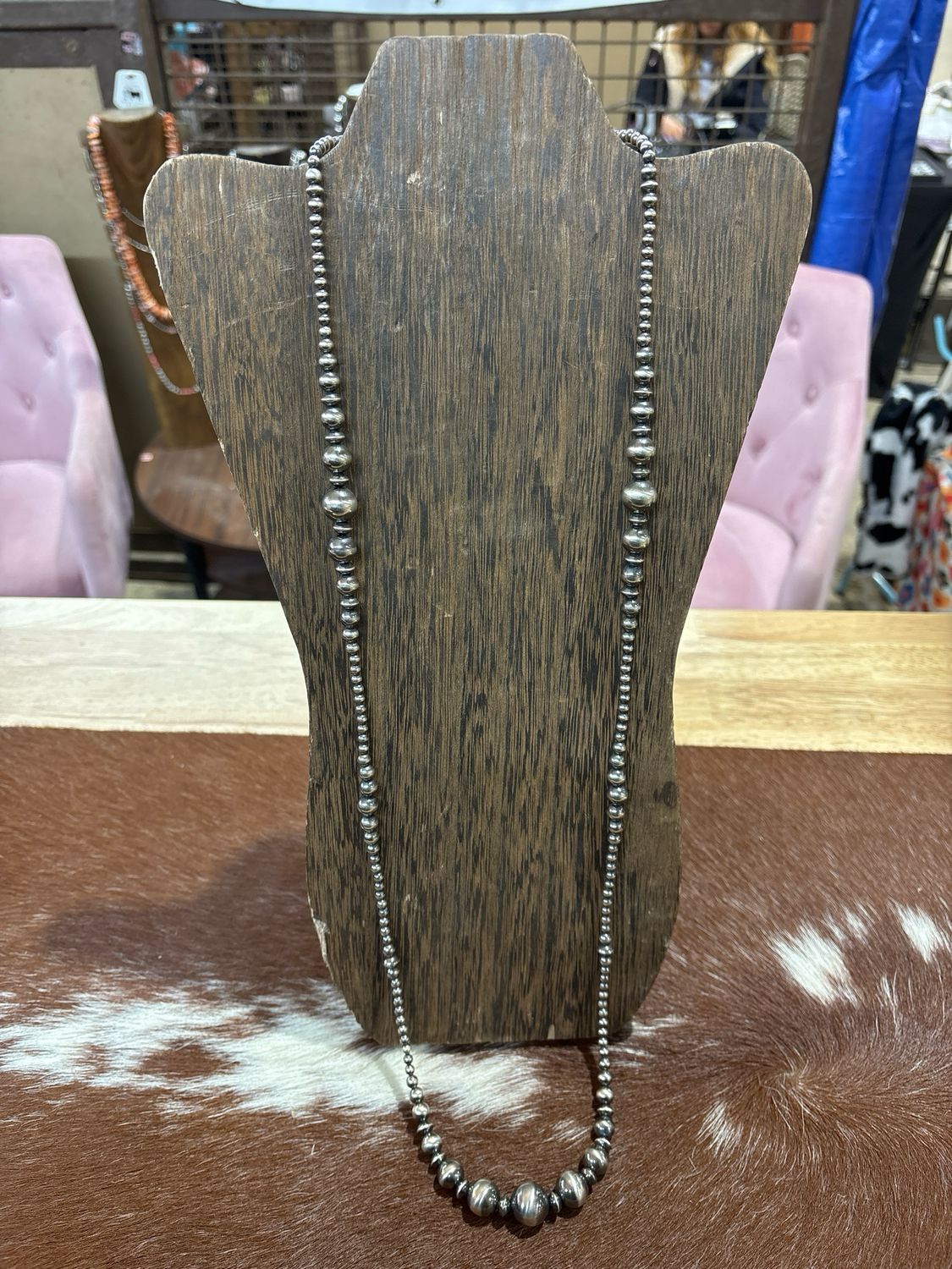 Multi sized Navajo Pearls