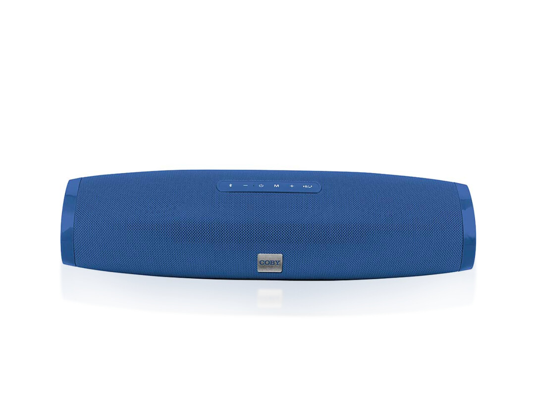 Coby | CSTW-464-BLU Pipeline Portable Bluetooth Speaker