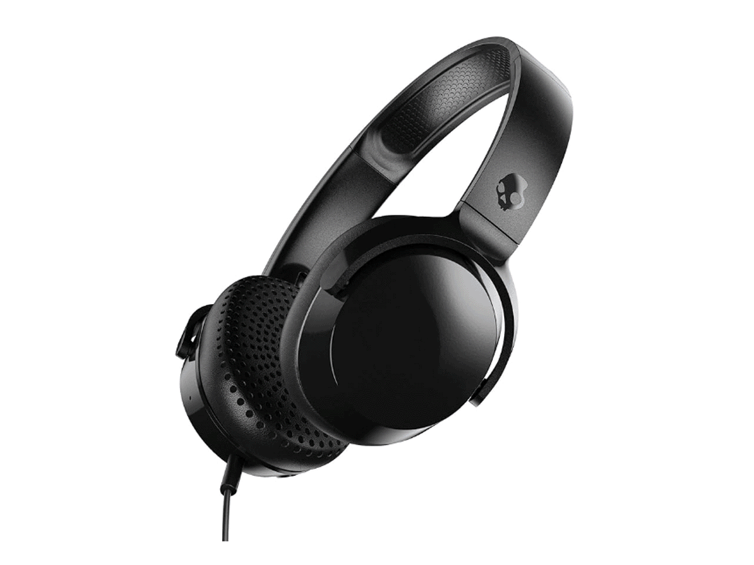 Skullcandy | S5PXY Riff On-Ear Wired Headphones, Grey, Blue or Black
