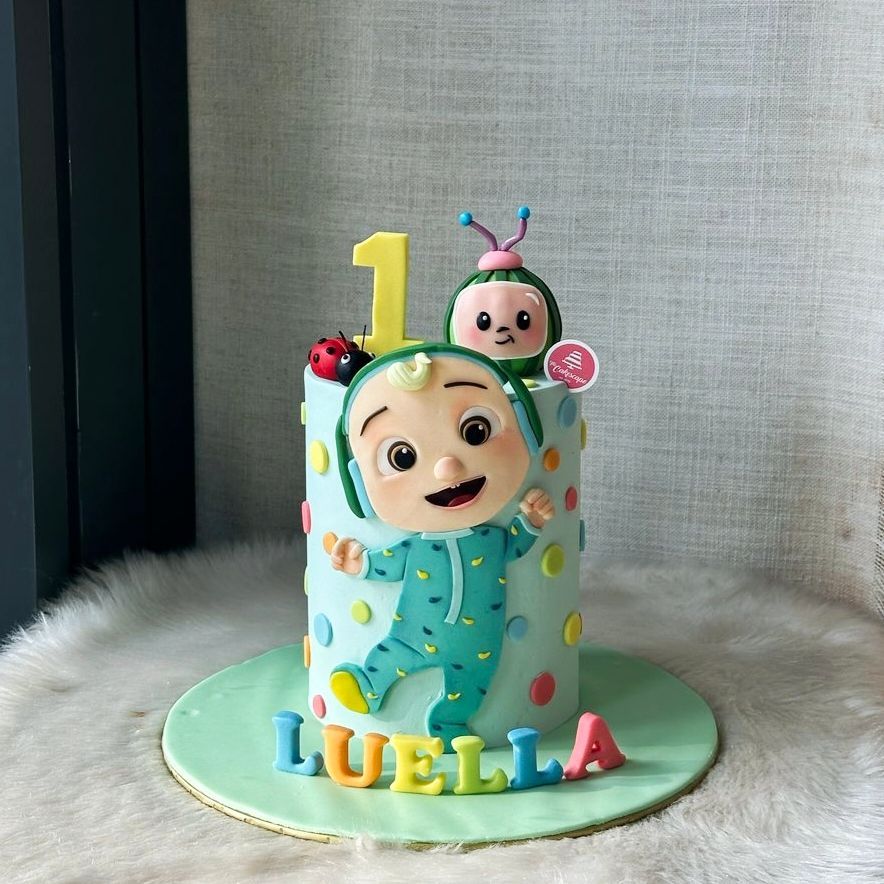 Cocomelon Themed Cake