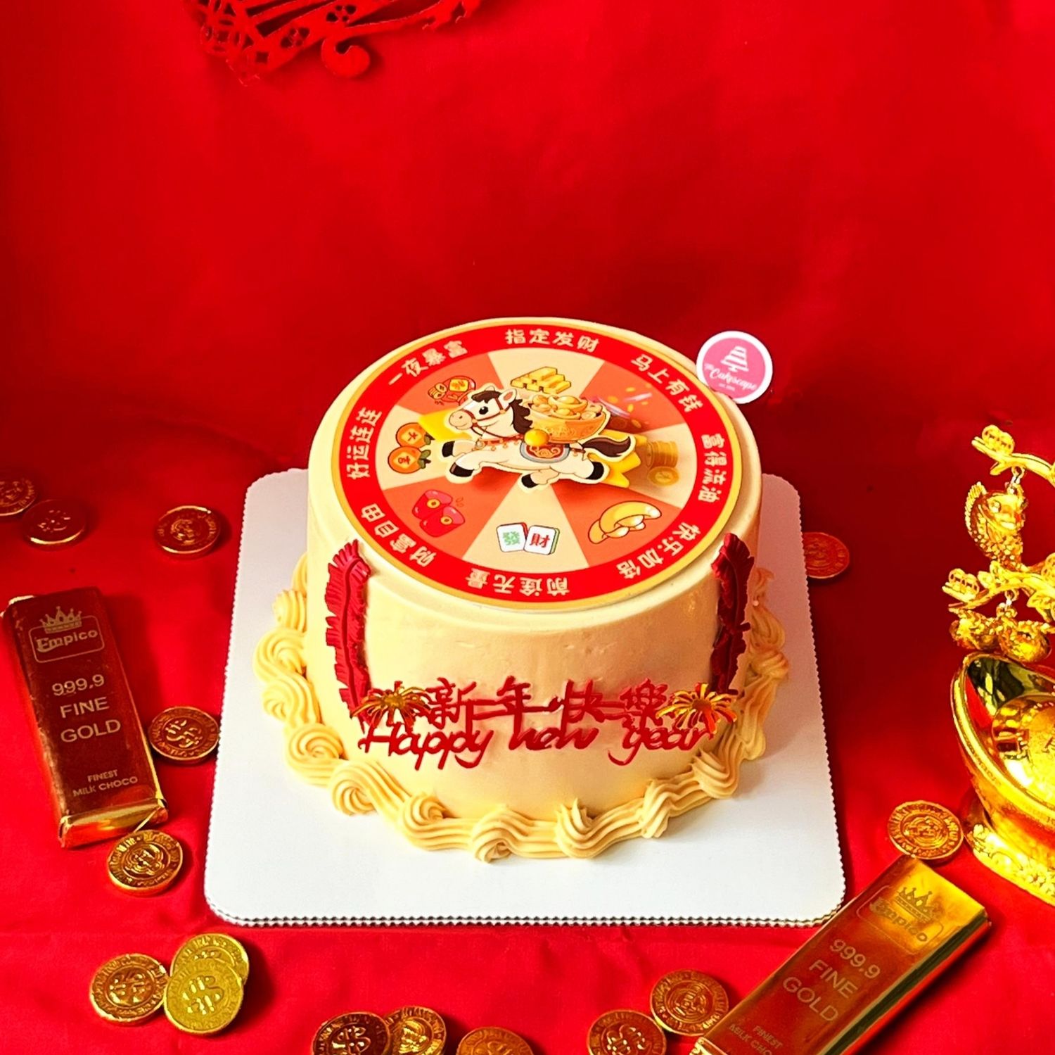 Festive - CNY - Golden Fortune Cake