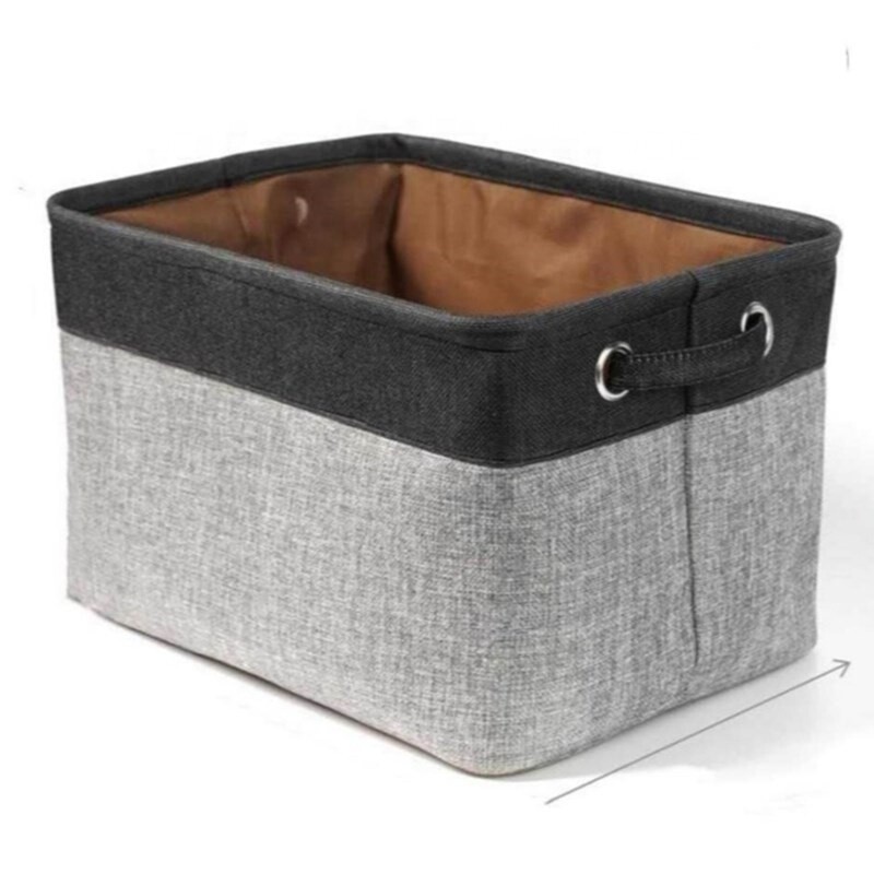 Fabric cotton Linens storage box
