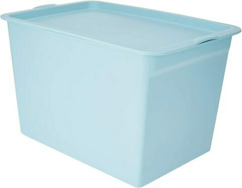 21L Blue Plastic Storage Container MX6298