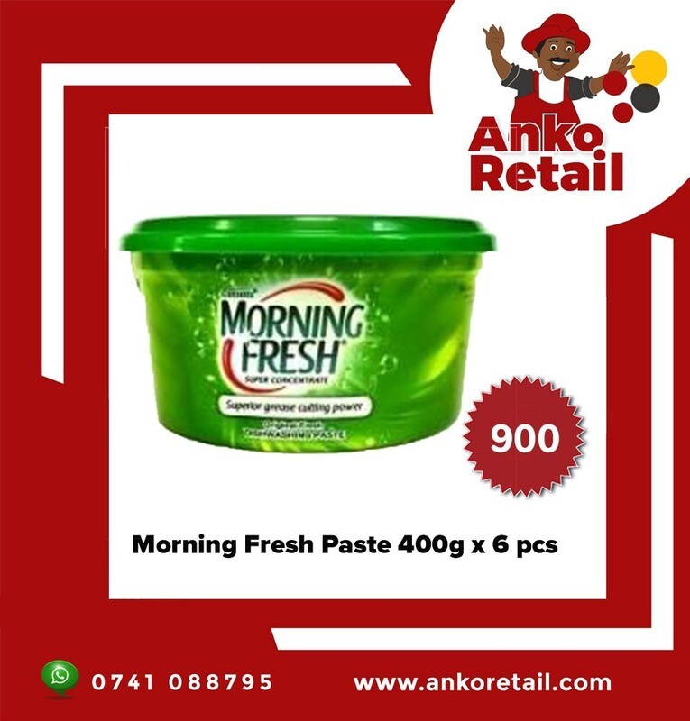 MORNING FRESH DISH WASH PASTE 400G 6 PCS OFFER
