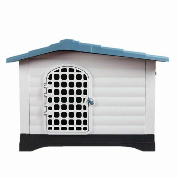 Outdoor Dog House, Waterproof Plastic Kennel DIY