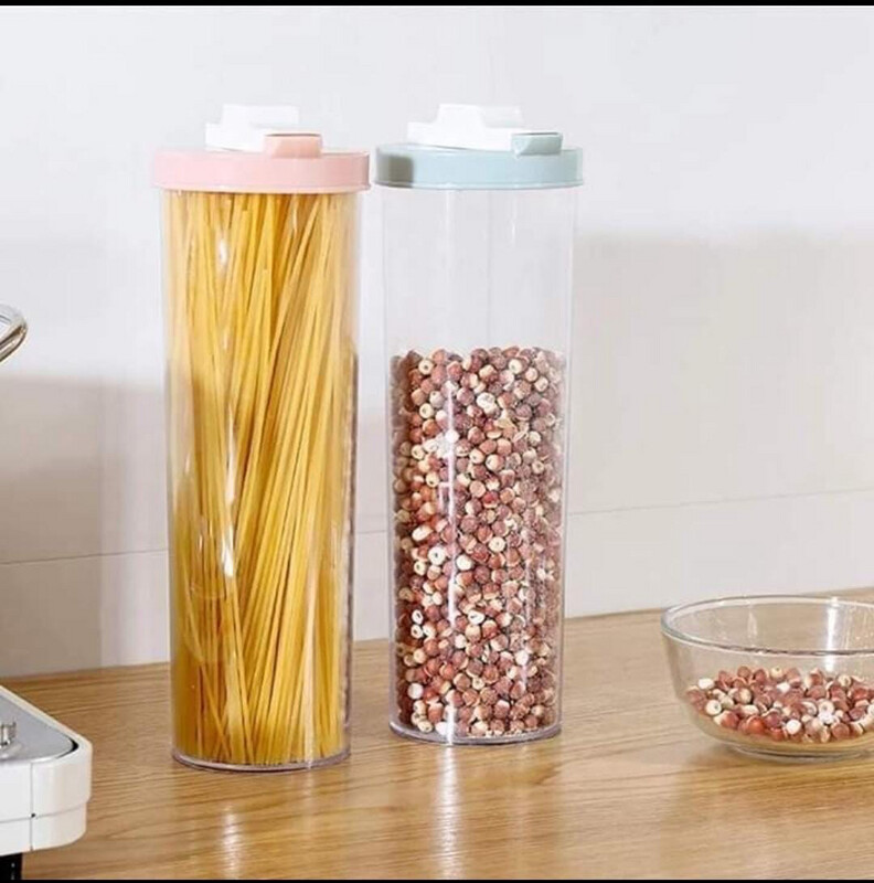 Airtight spaghetti Storage Containers 1ltr jar