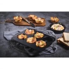 Muffin cupcake baking pan 6 cup Pyrex Magic Non-Stick Cupcake Baking 6 ...