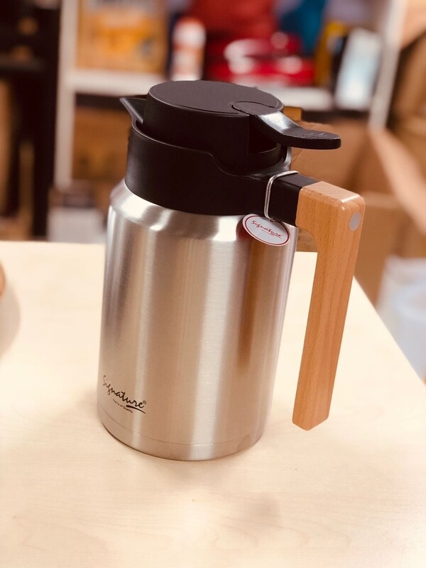 Signature unbreakable vacuum flask 1.5L SG-7815B SILVER
