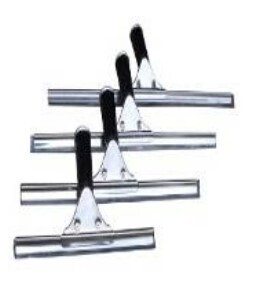 Stainless steel window squeegee 25CM extendable by adding a standard pole