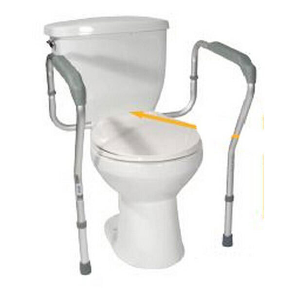 Health Toilet Support Frame Grab Bars - Adjustable Assistance for ...