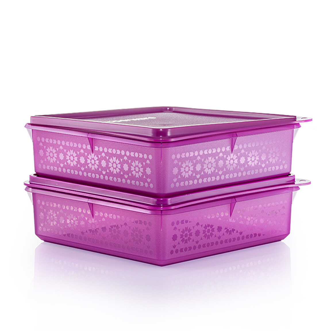 Tupperware snack store mosaic 2.9l 2 pieces