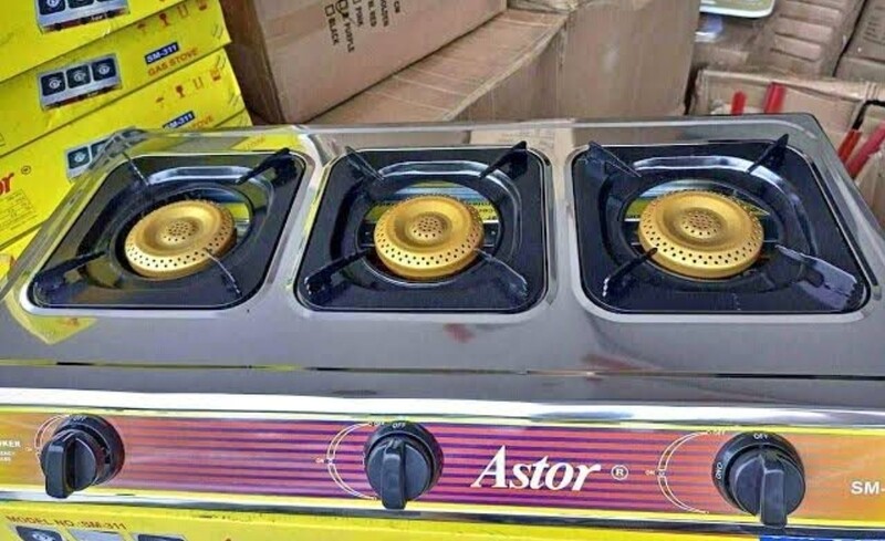 Astor 3 burner table top cooker