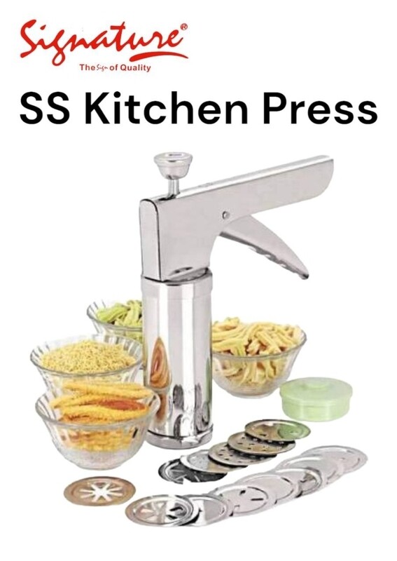 Signature stainless steel kitchen press |vegetable Chopper