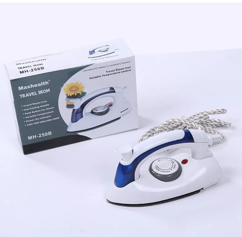 Travel Iron Portable 17.5x7.5x5.9cm Powerful Variable Temperature ...