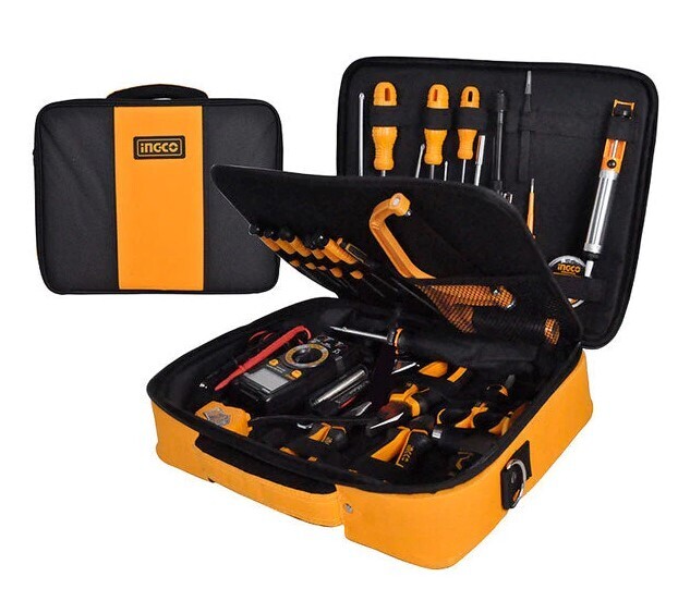 Ingco HKTTS0511 51pcs Telecom Hand Tools Set Toolkit