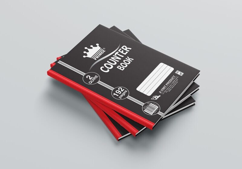 Prince 2 Quire Counter Book 2 quire 192 pages